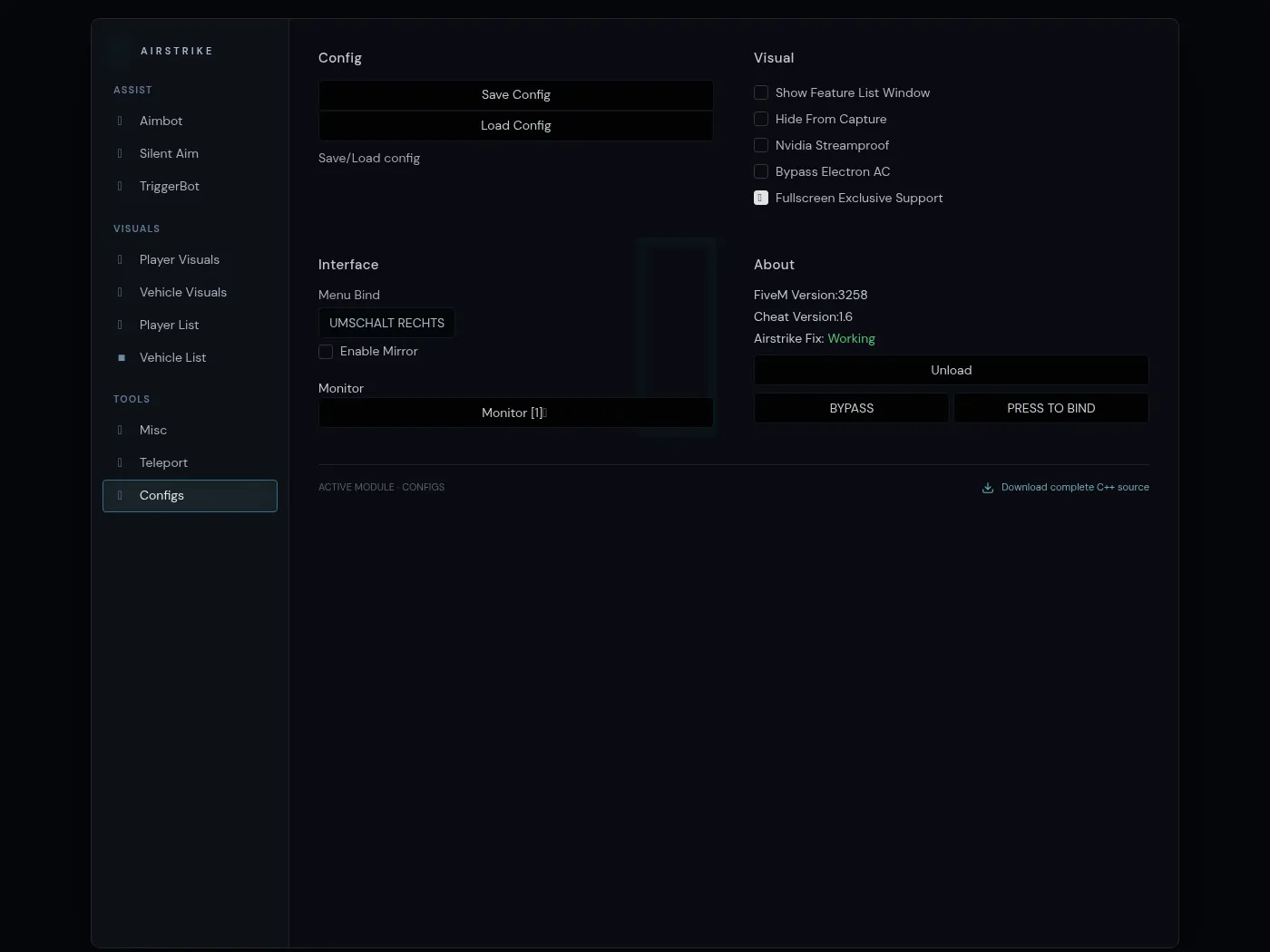 ImGui C++ Replica