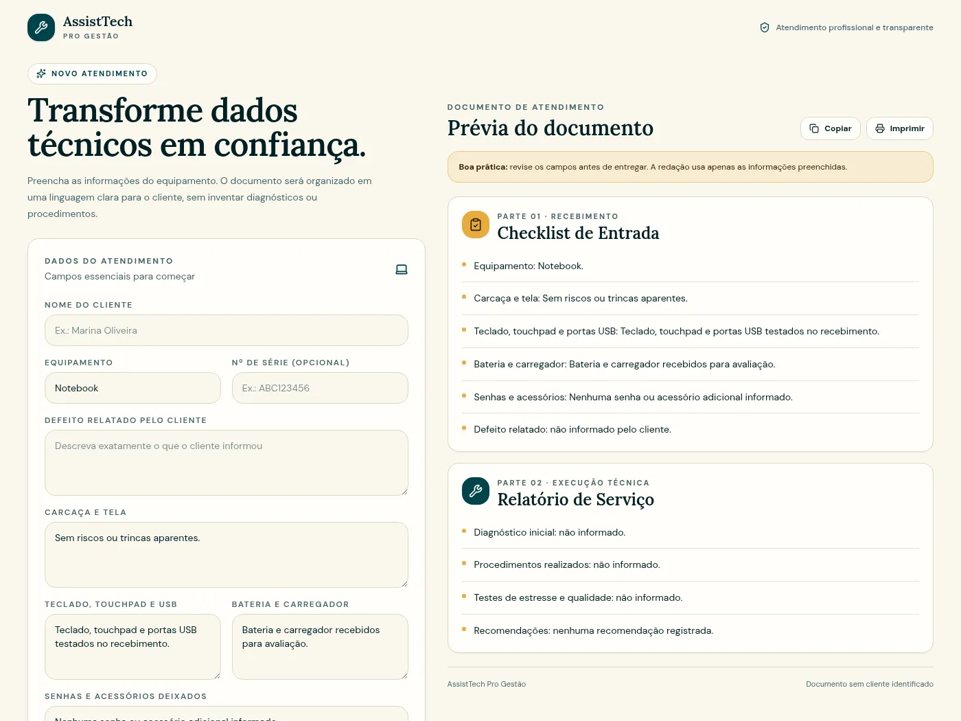 AssistTech Pro Gestão