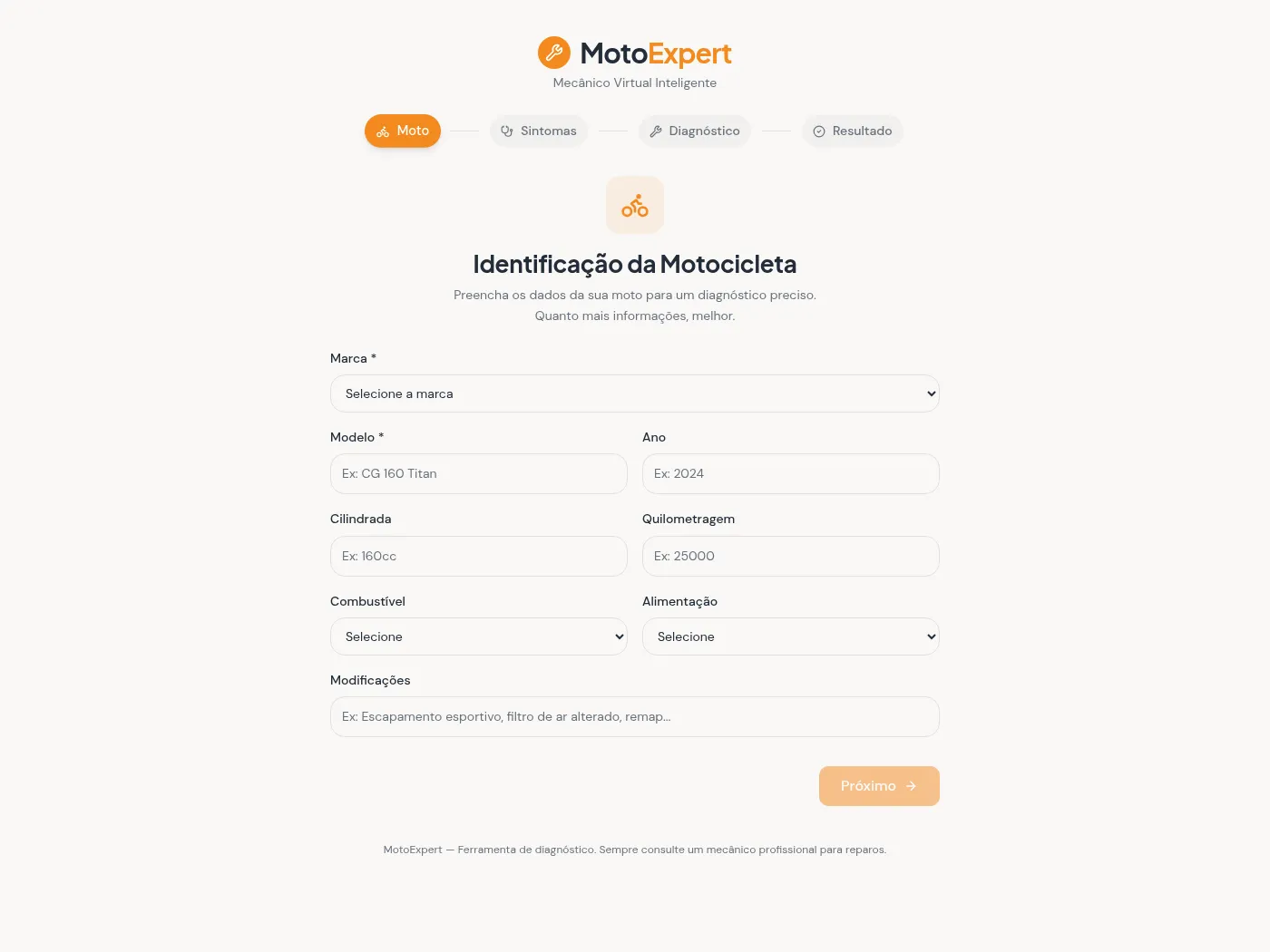 MotoExpert Virtual Mechanic