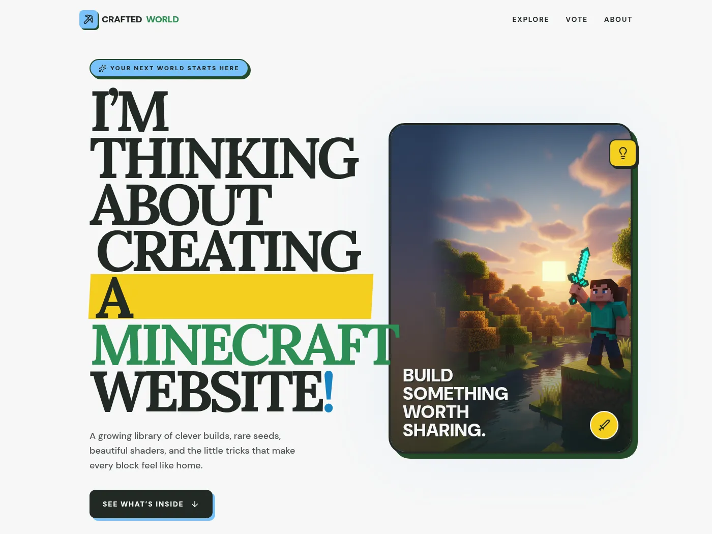 VisionCraft Website