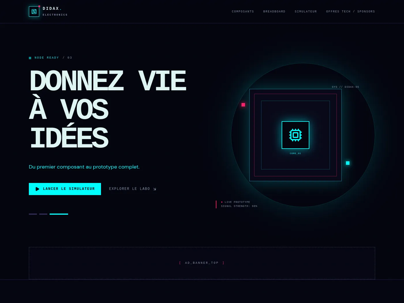 DIDAX Electronics Portal