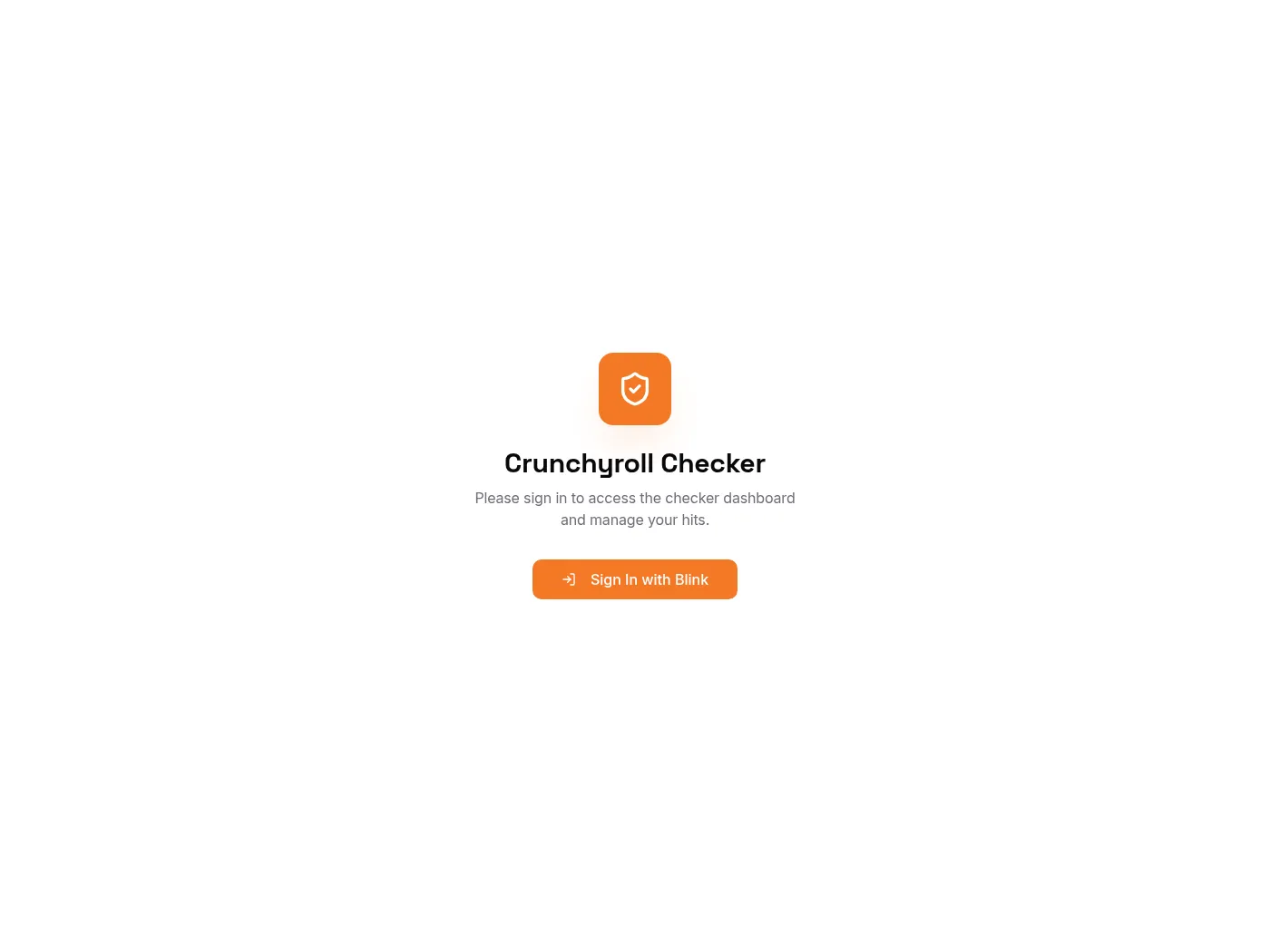 Crunchyroll Checker Web