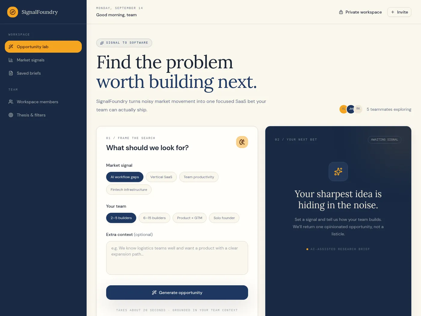 SaaS Idea Generator