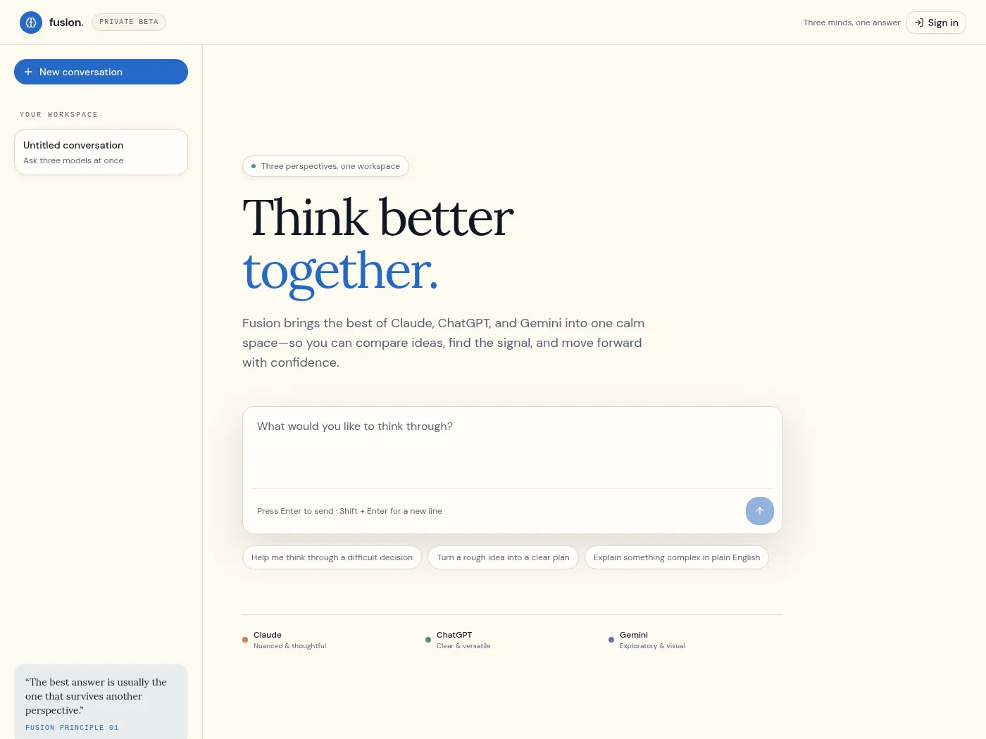 Fusion AI Assistant