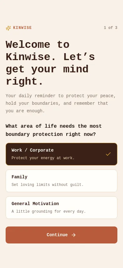 Kinfolk Wisdom