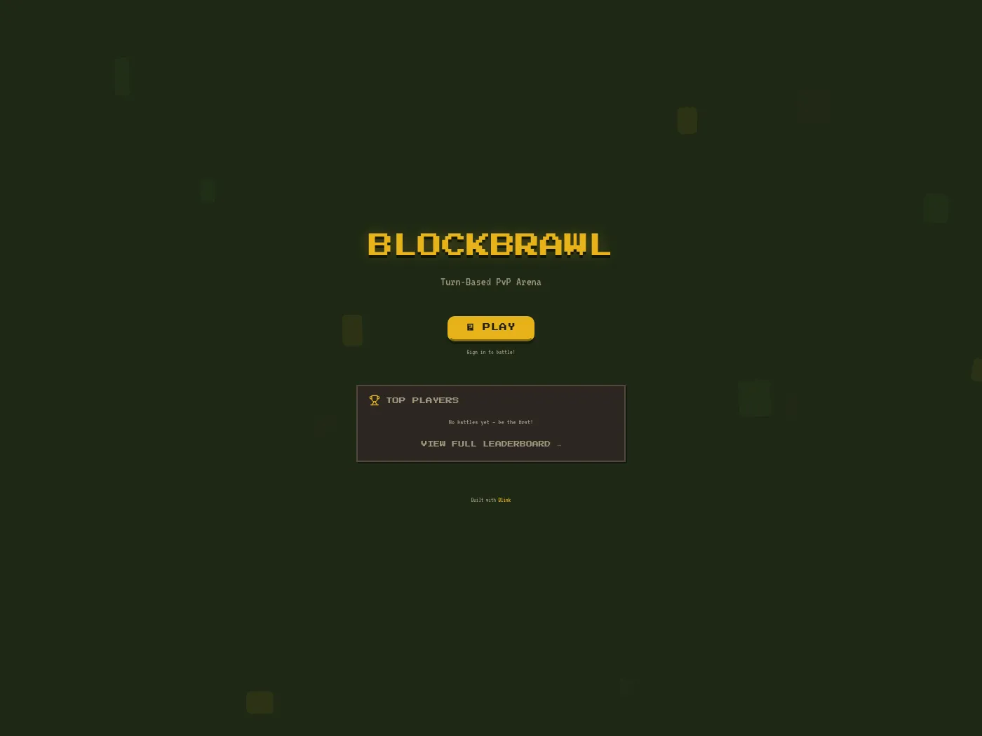 BlockBrawl PvP Game