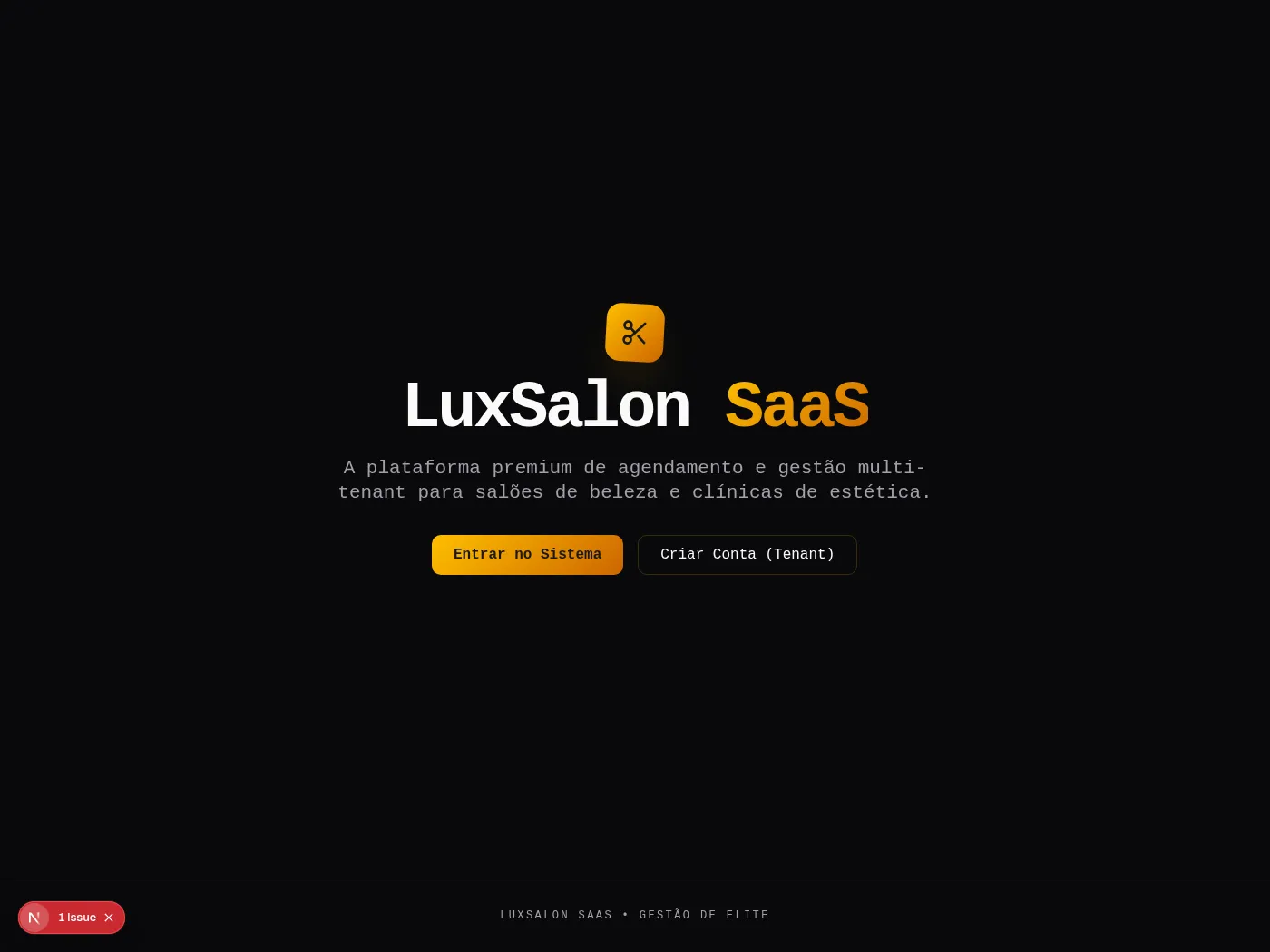 LuxSalon SaaS Manager
