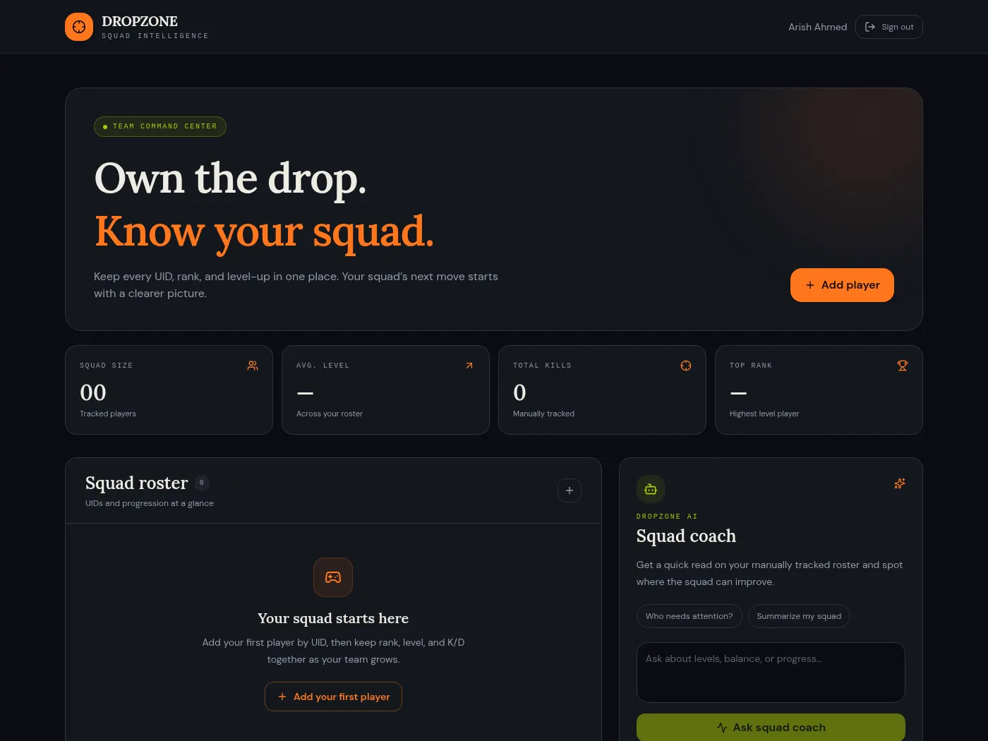 Free Fire Tracker AI