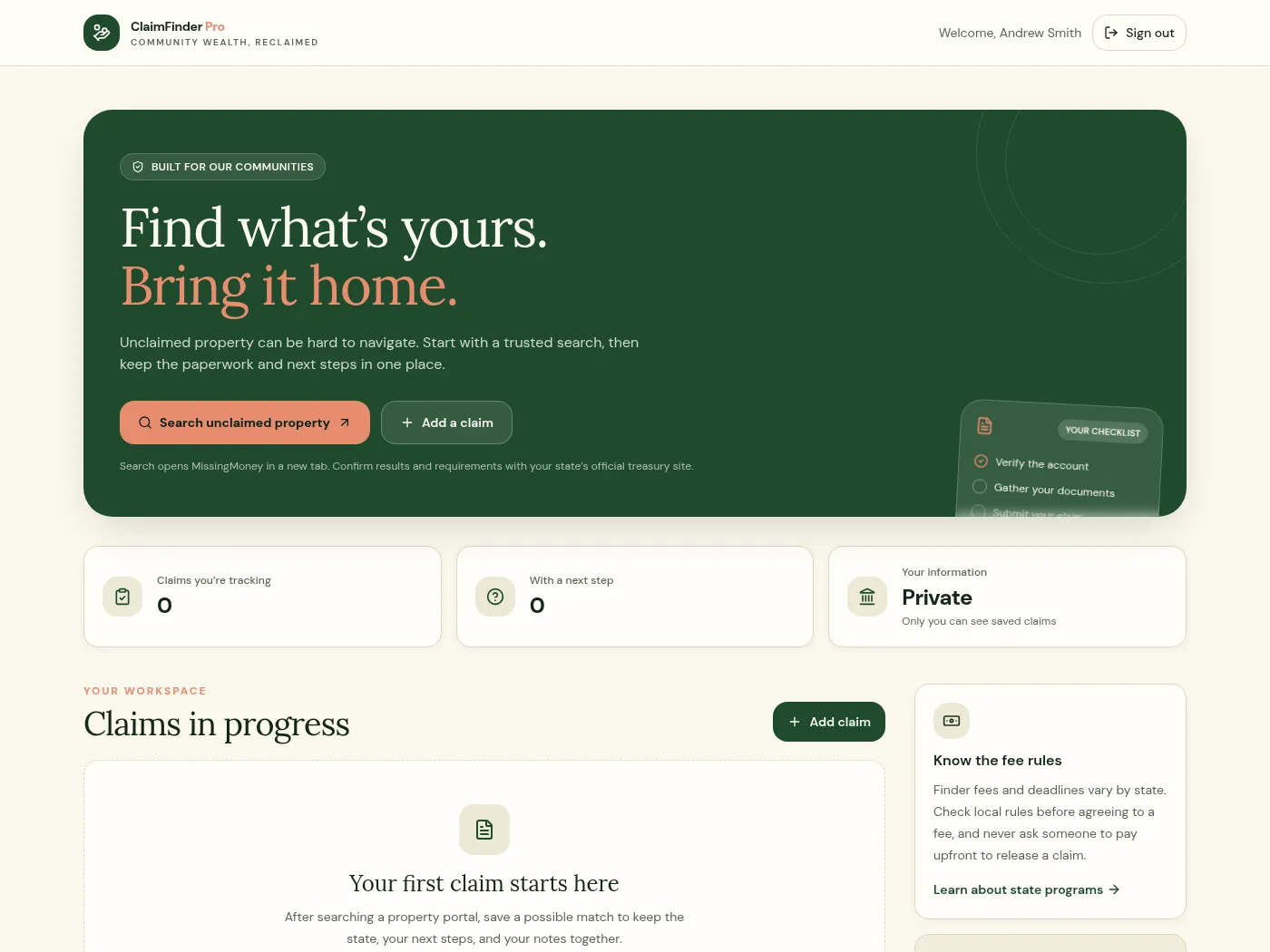 ClaimFinder Pro