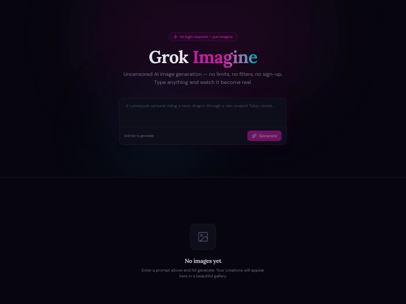 Grok Imagine Uncensored