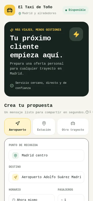 El Taxi de Toño