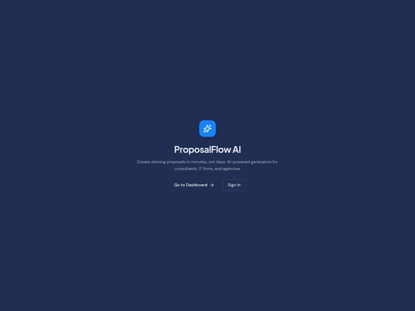 ProposalFlow AI
