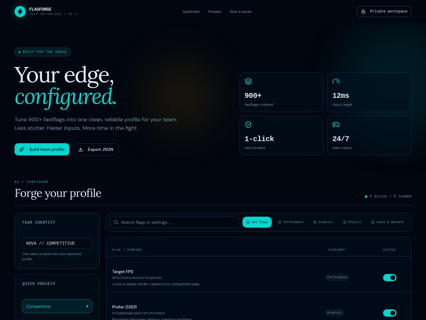 Game FastFlag Optimizer