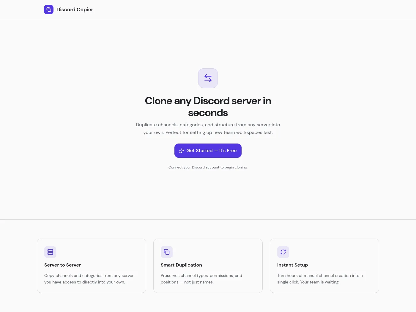 Discord Workspace Copier