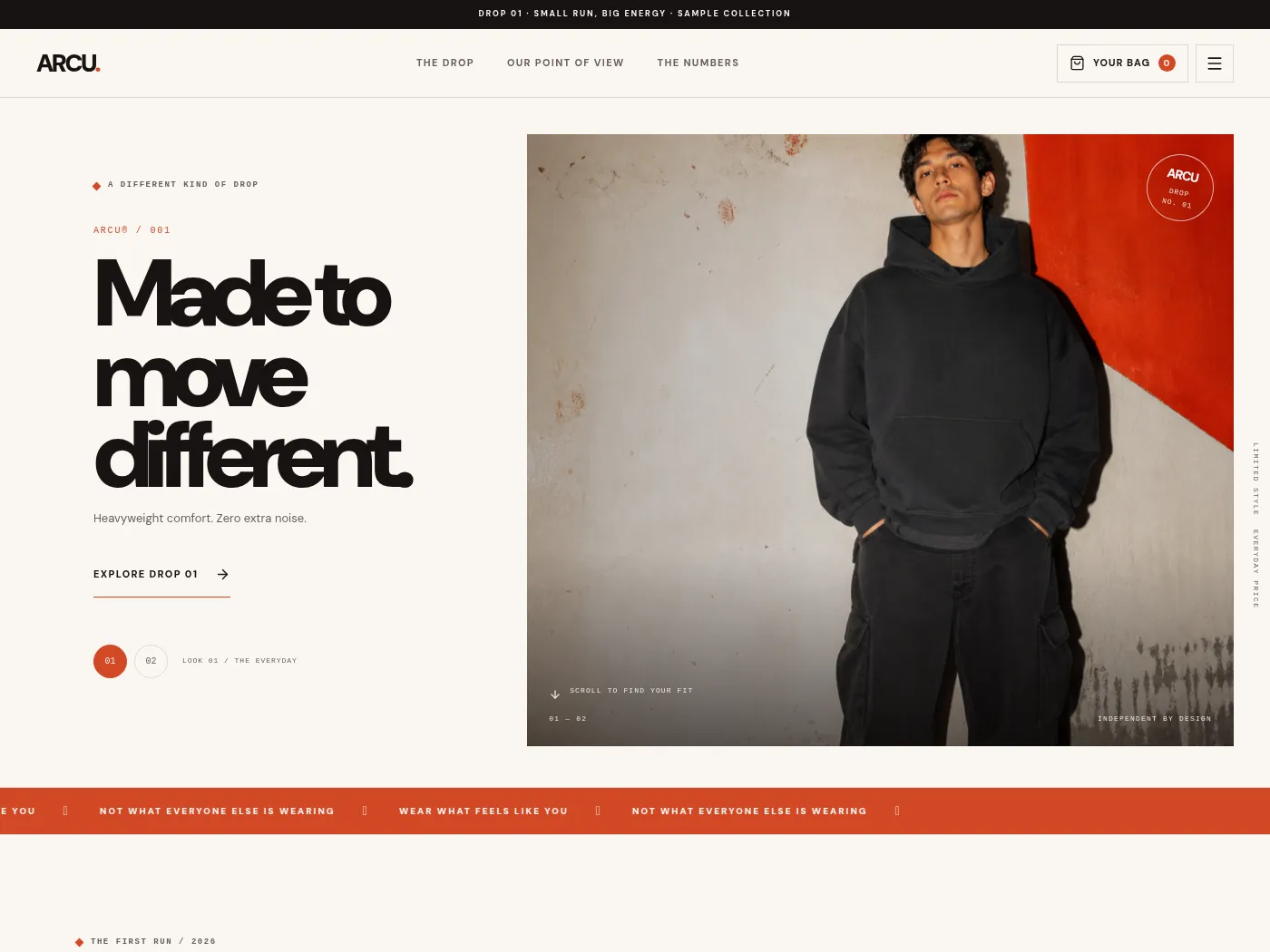 ARCU Limited Streetwear