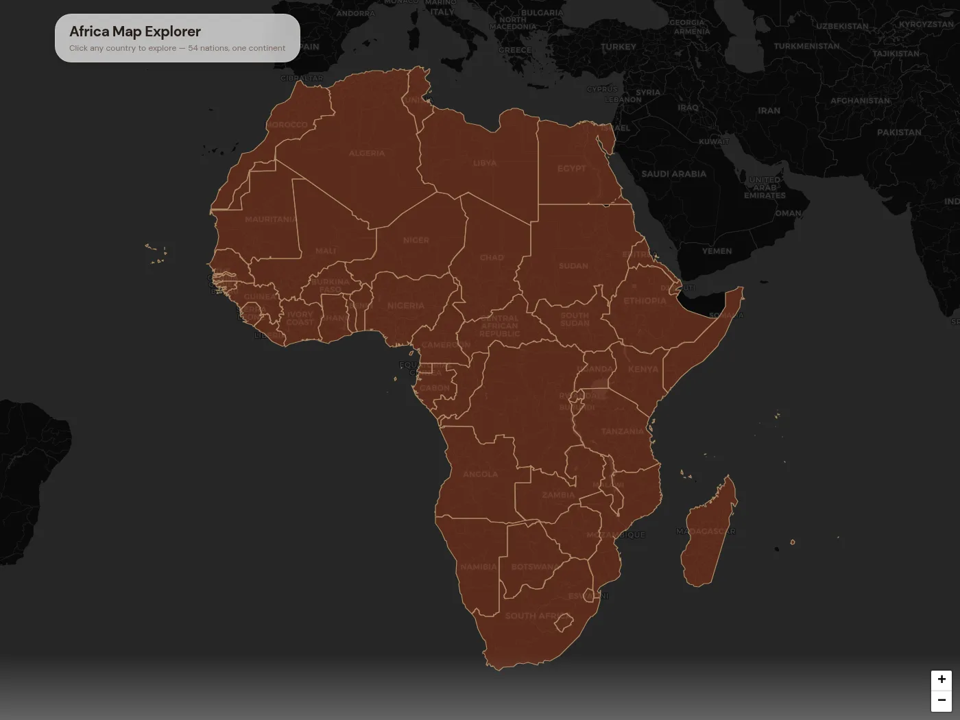 AfricaMap Explorer