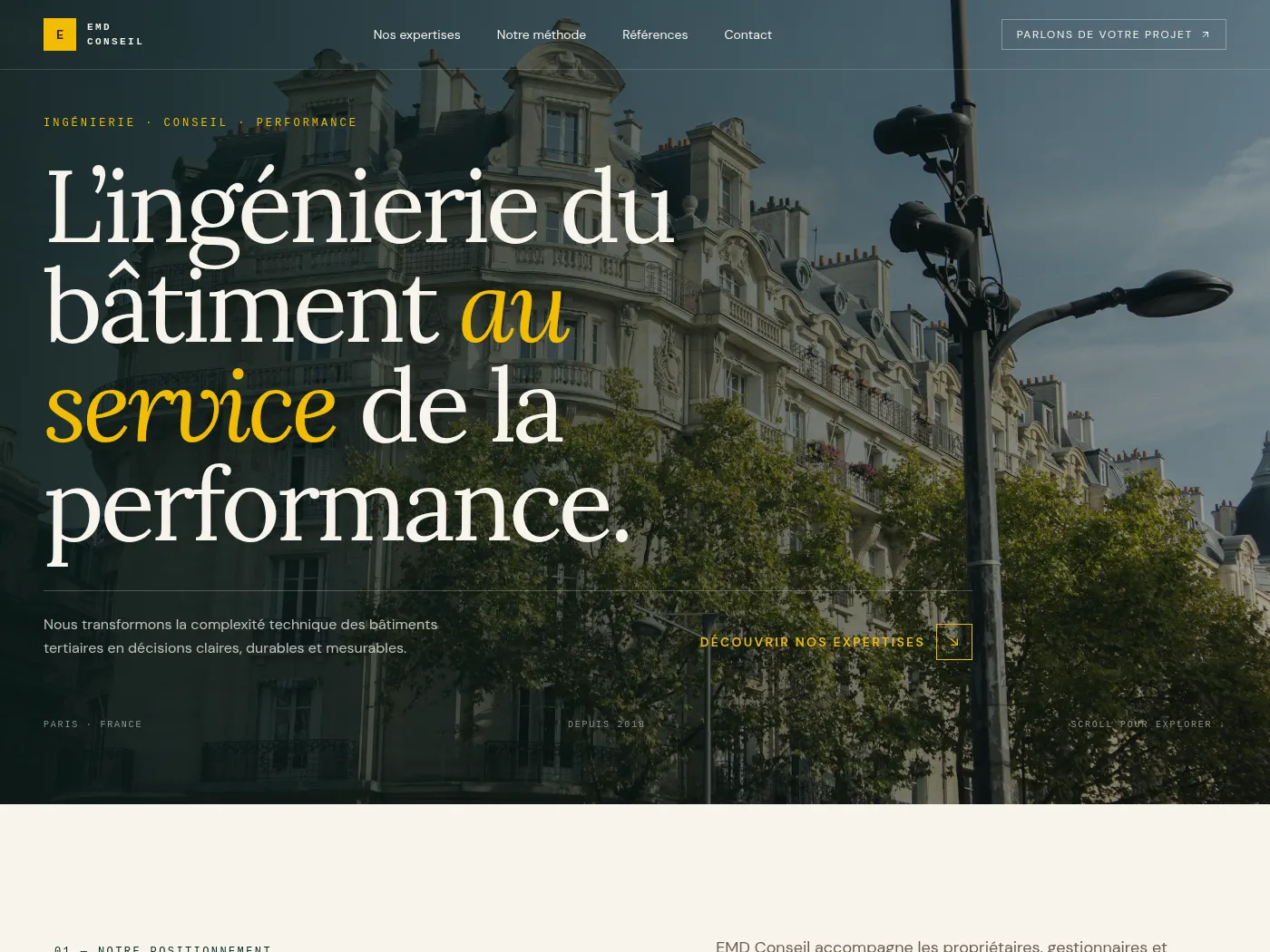 EMD Conseil Revamp