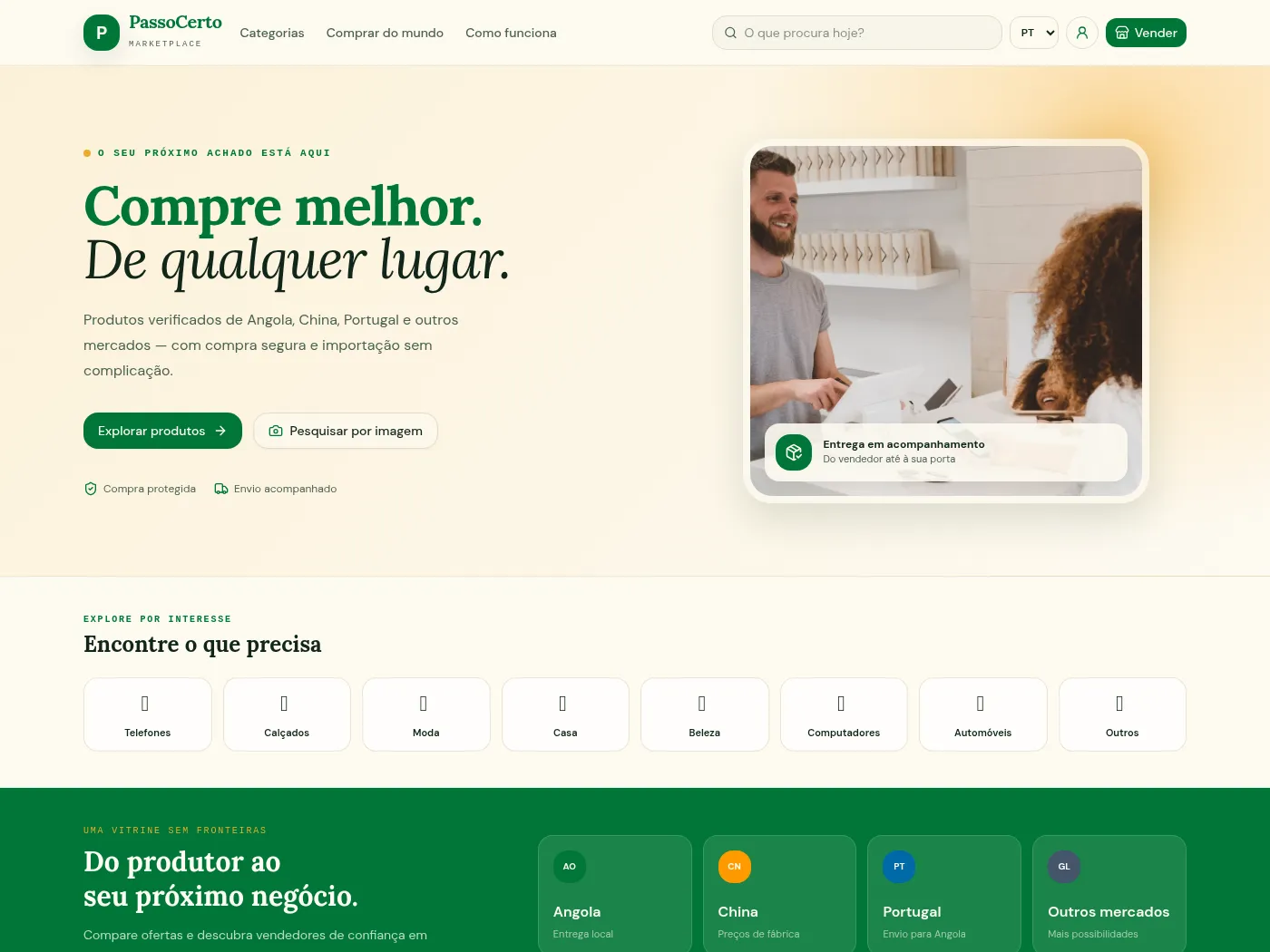 PassoCerto Marketplace