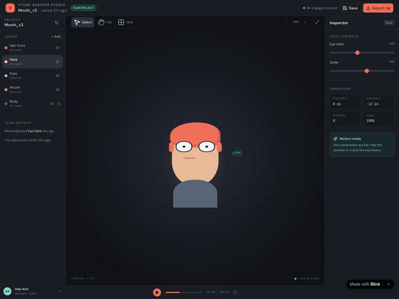 VTube Avatars Studio