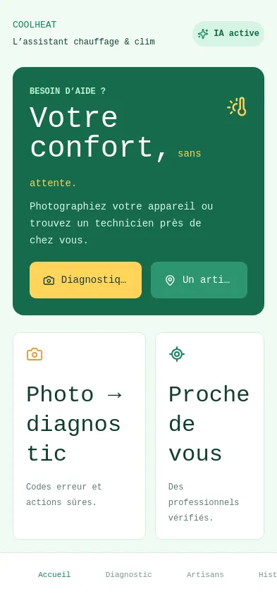 CoolHeat AI Assistant