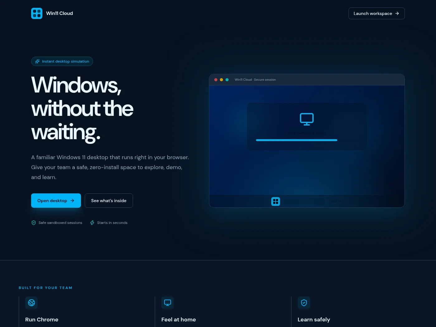 Win11 in Browser
