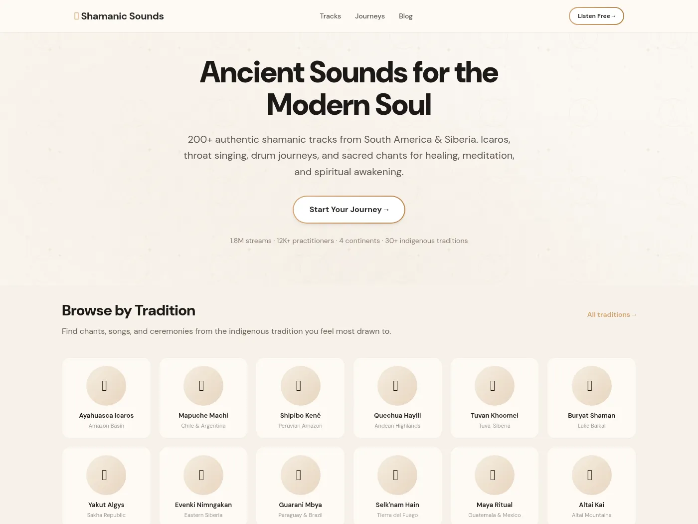 Sacred Shamanic Sounds