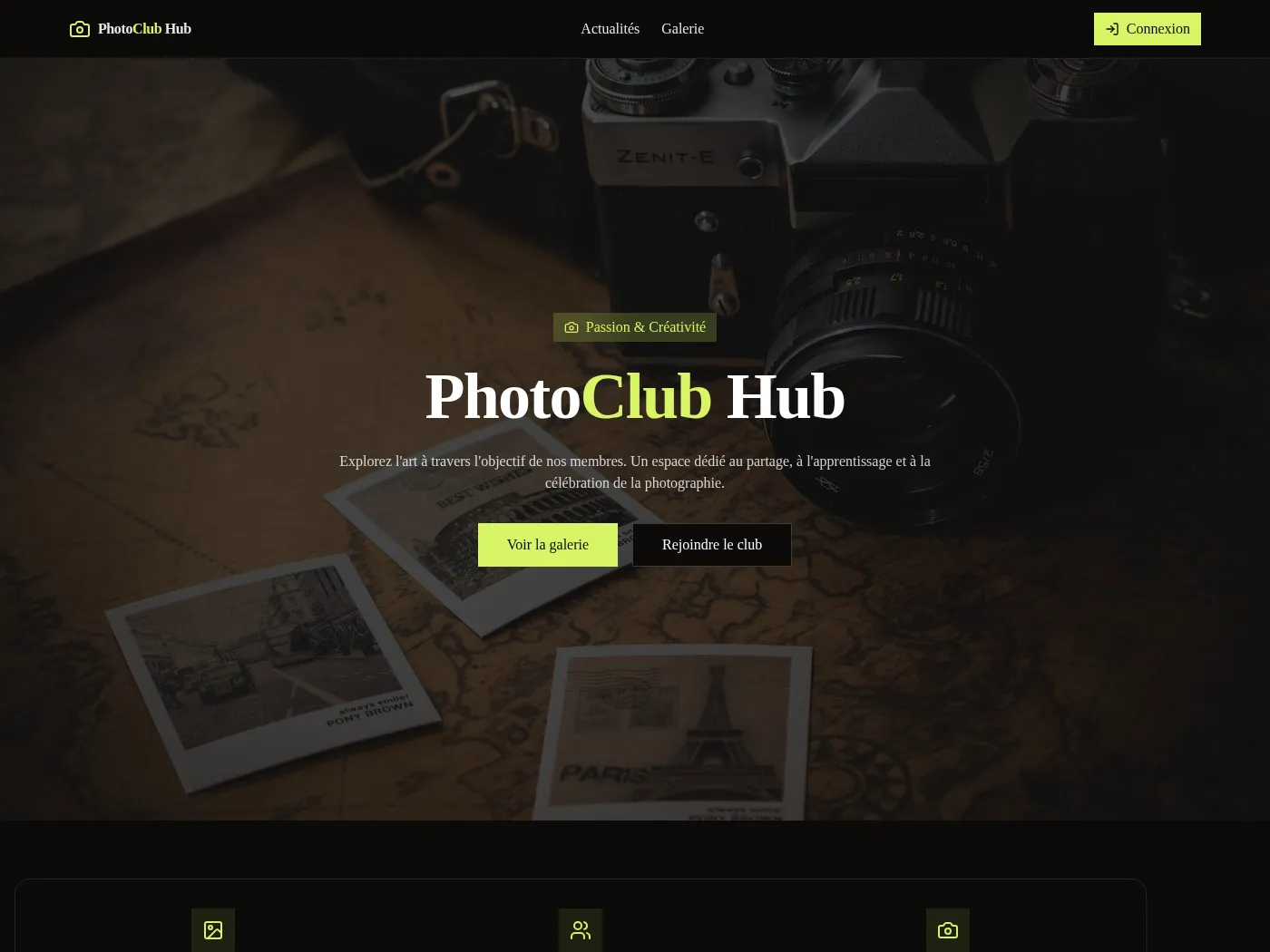 Photo Club Hub