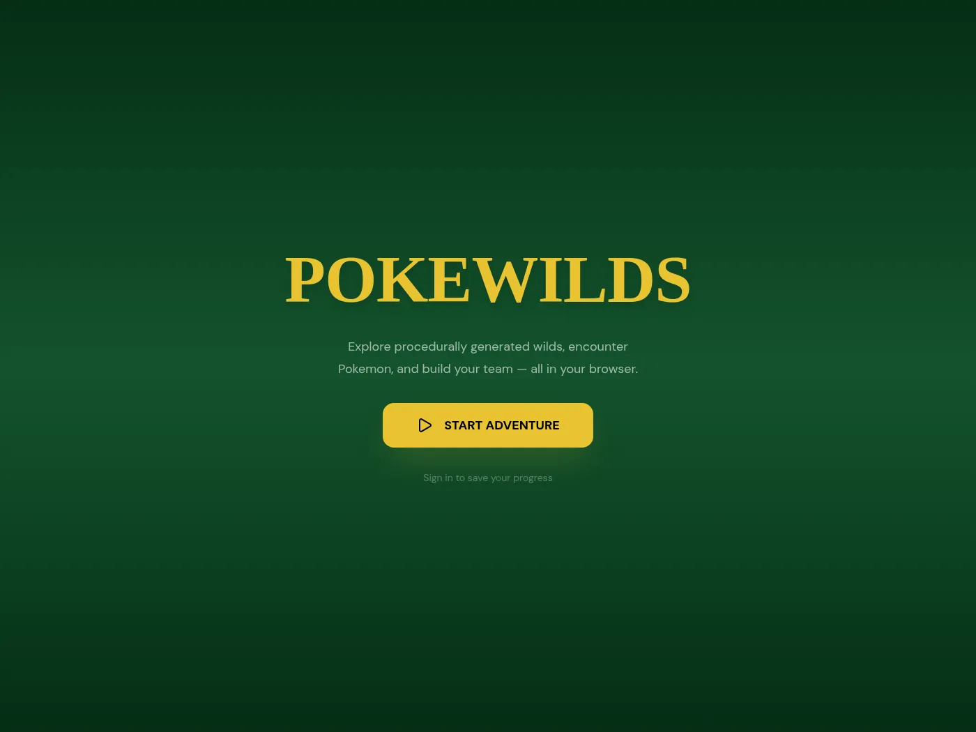 Pokewilds Web Player