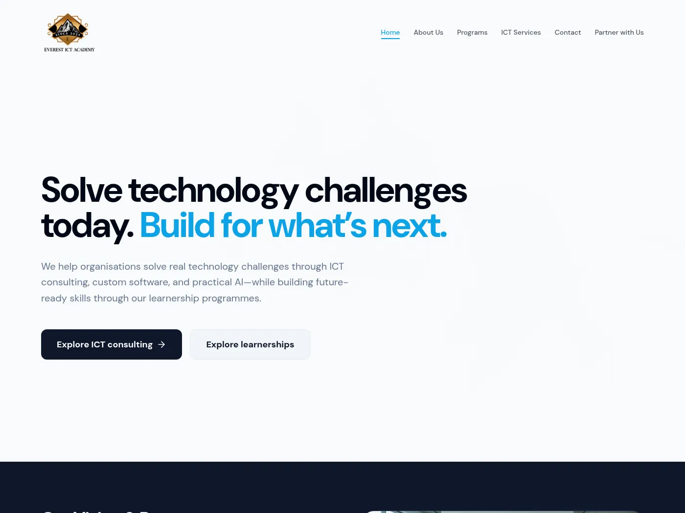 Everest ICT Academy Web