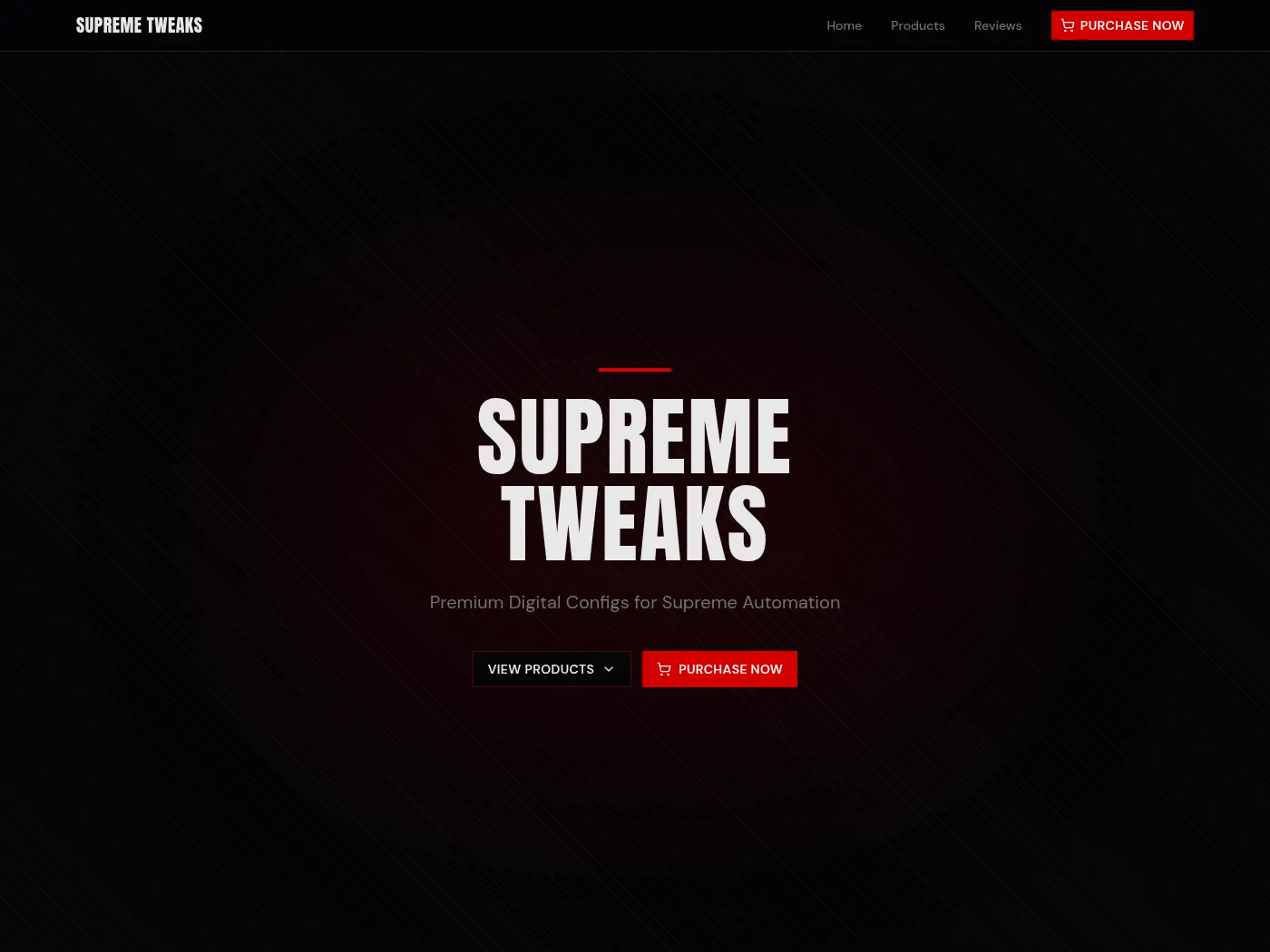 Supreme Tweaks Shop