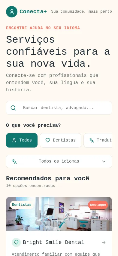 Connect Immigrants App