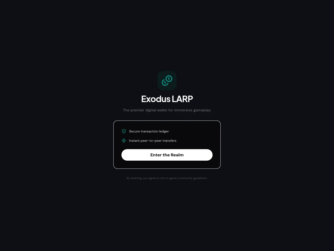 LARP Exodus Wallet