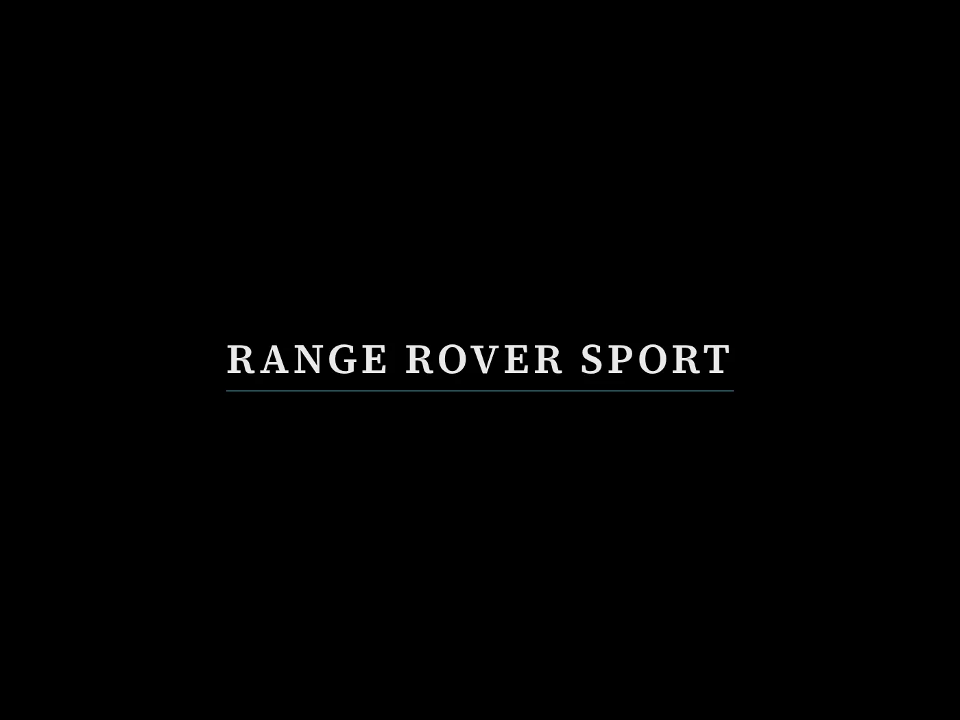 Range Rover Sport Cinematic (Remix)