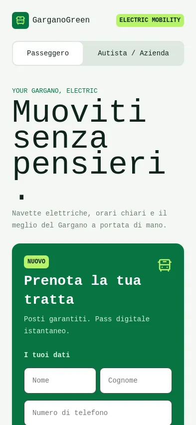 Gargano Green Shuttle