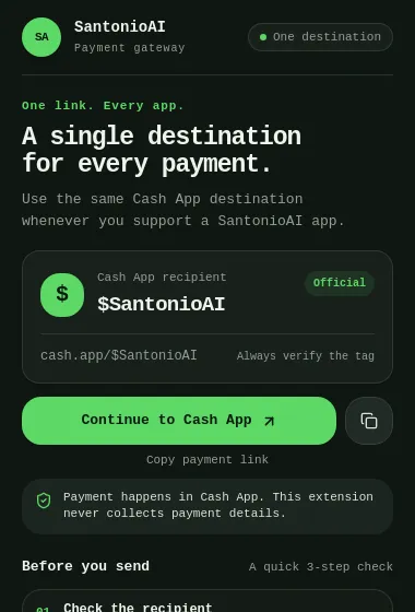 SantonioAI Pay Gateway