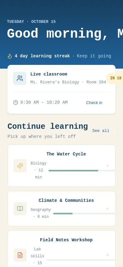 EduClass Companion