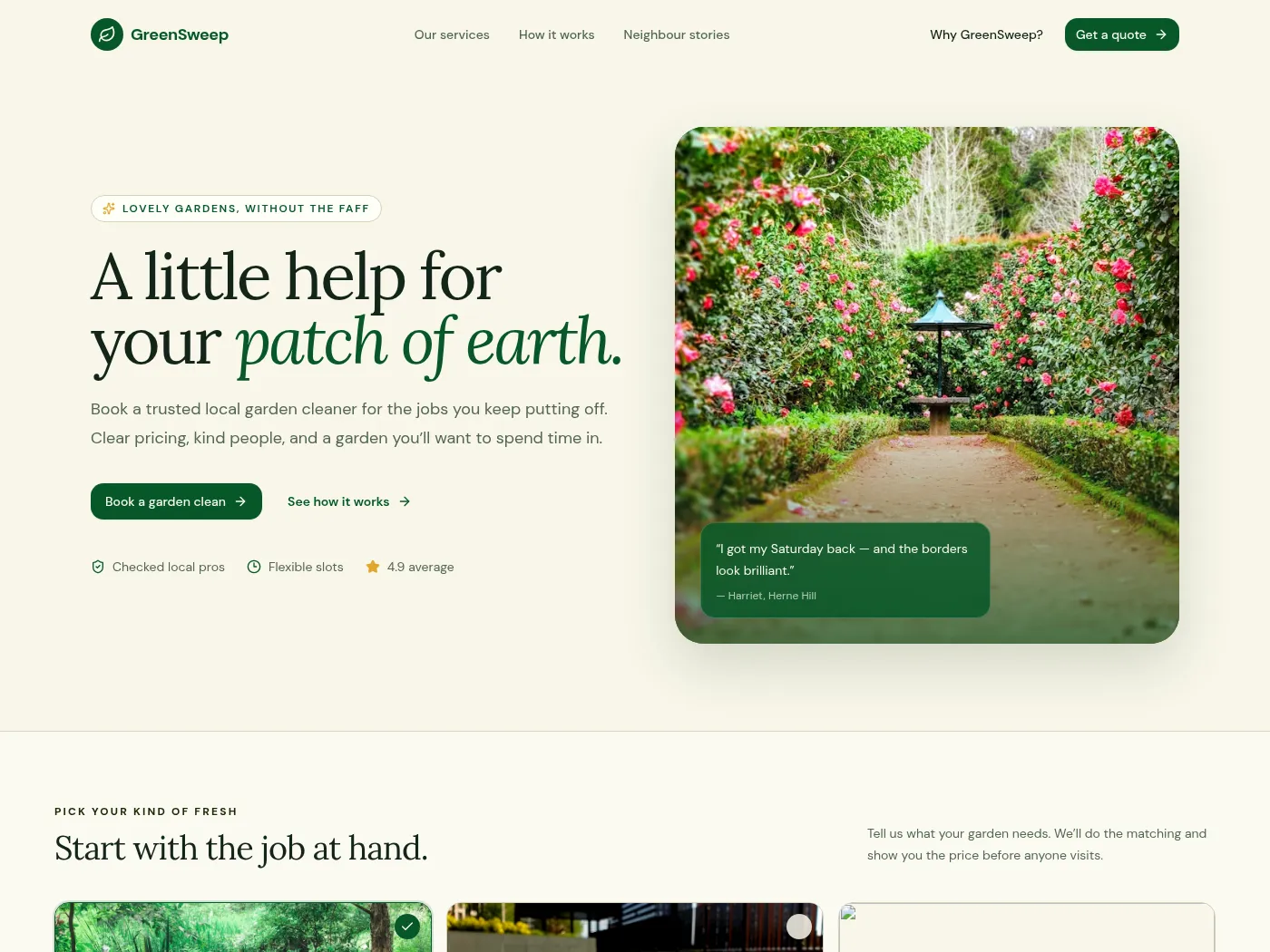GreenSweep App