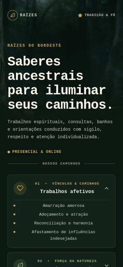 Raízes do Nordeste App