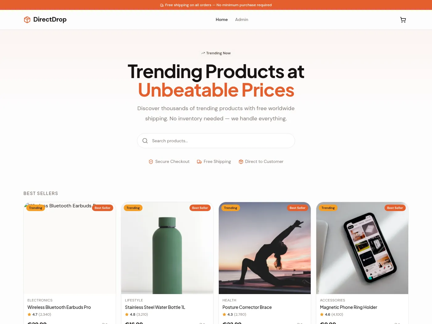 DirectDrop Marketplace