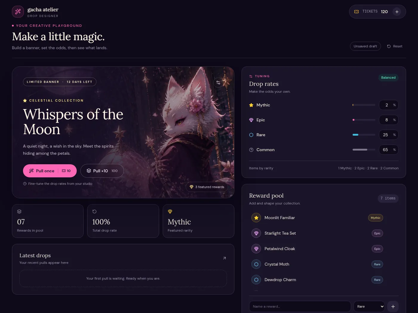 Gacha Game Creator