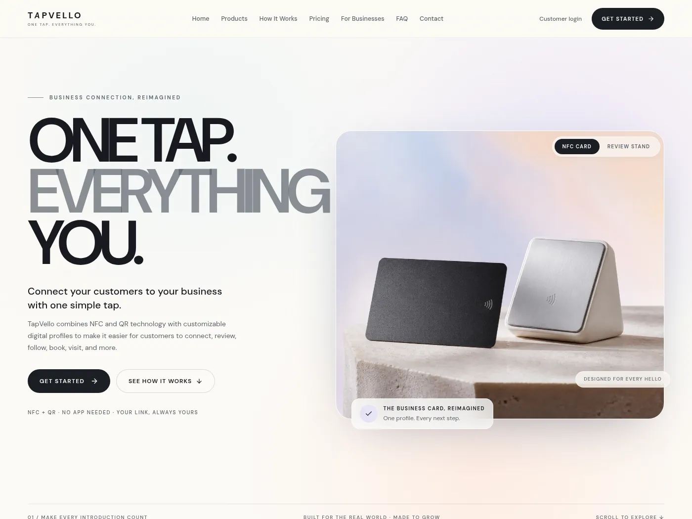 TapVello Tech Platform