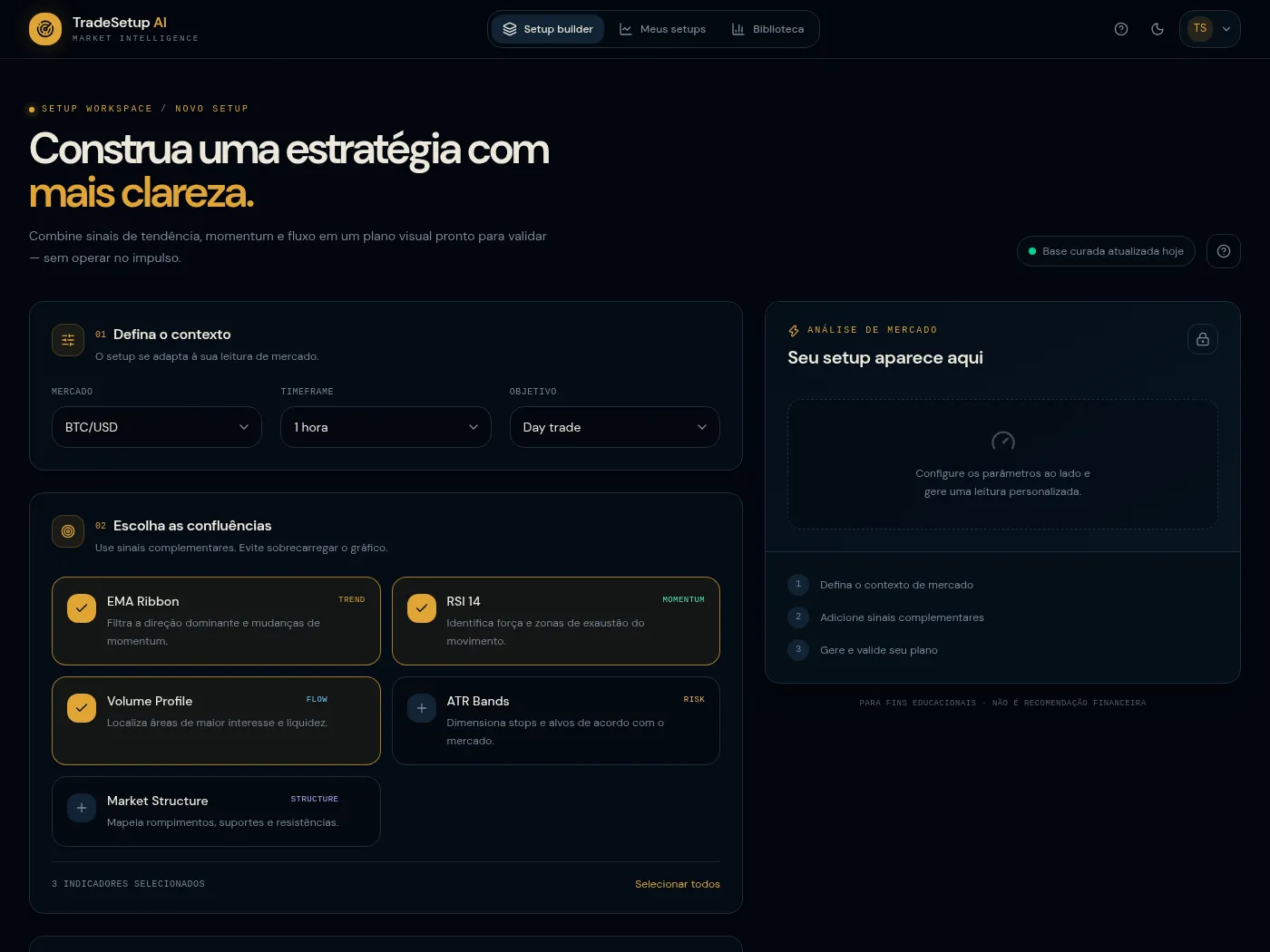 TradeSetup AI Assistant