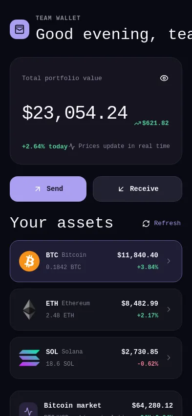 Phantom Wallet Simulator