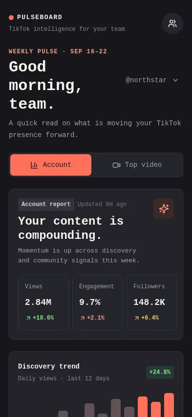 TikTok Insights Mobile