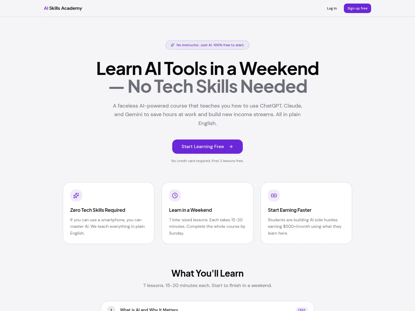 AI Skills Academy