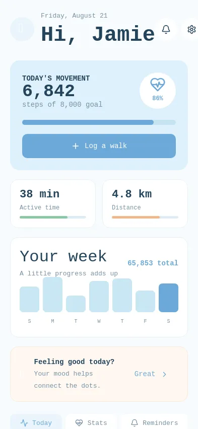 FitSteps Tracker