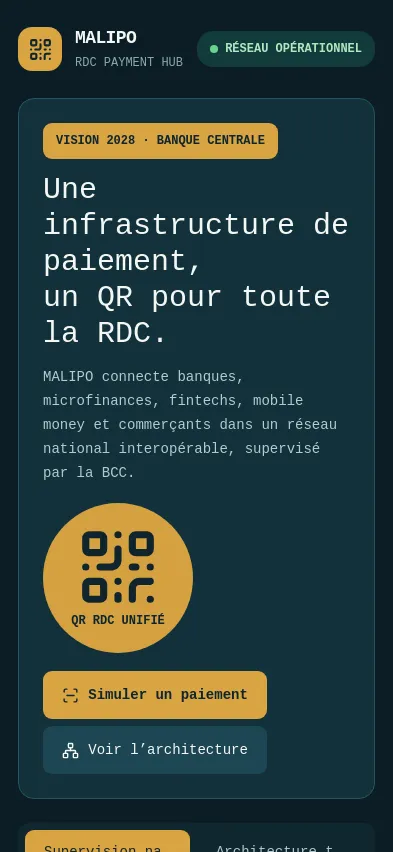 MALIPO RDC Payment Hub