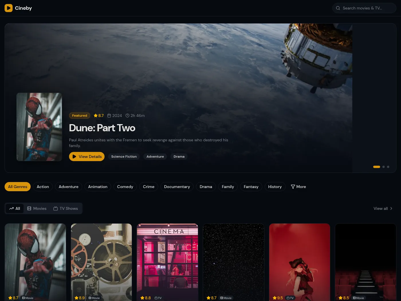 Cineby Clone