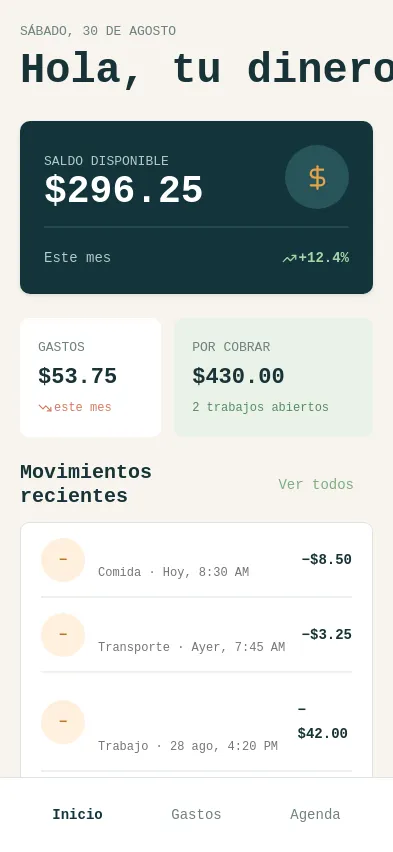 Moneda Control App
