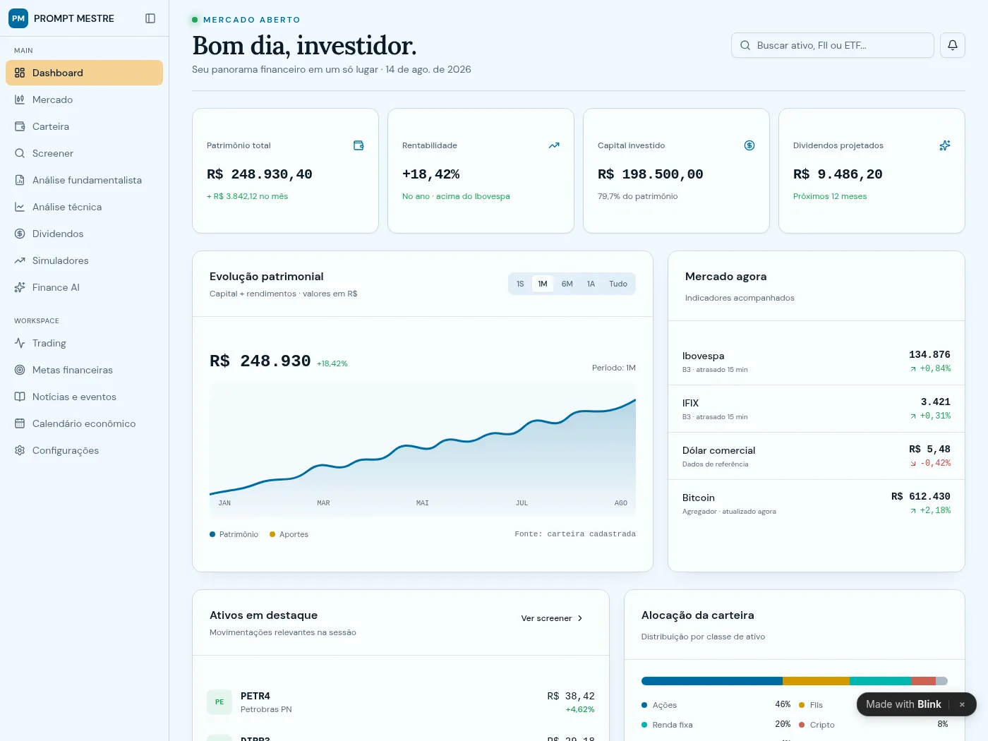 PROMPT Mestre Terminal Financeiro